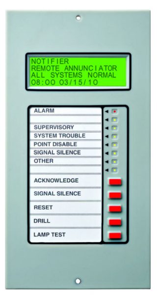 NOTIFIER LCD2-80 Fire Alarm System Terminal Mode Annunciator - Fox ...