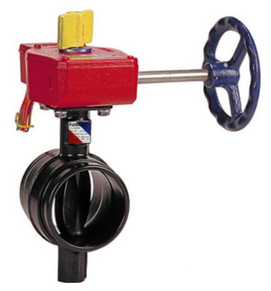 NIBCO Butterfly Valve – 300 lb. WWP UL/FM - Fox Valley Fire & Safety