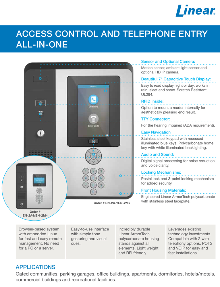 Linear Access Control Security Systems - Fox Valley Fire & Safety