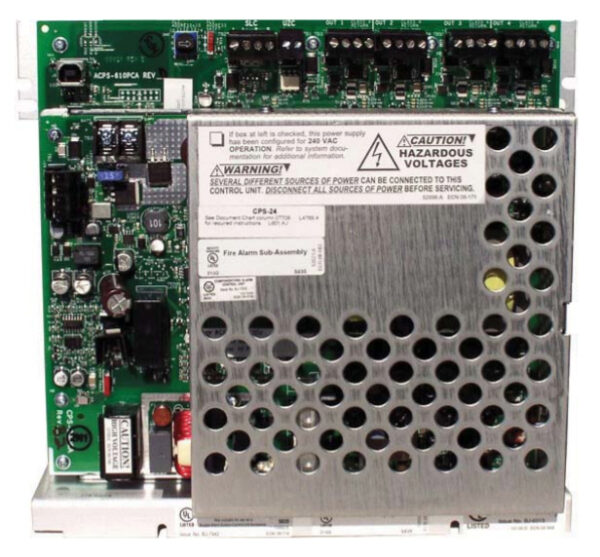 NOTIFIER ACPS-610(E) Addressable Charger/Power Supply - Fox Valley Fire ...