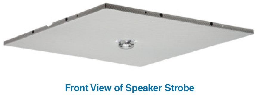System Sensor L-Series Ceiling Tile Speaker Strobes - Fox Valley Fire ...