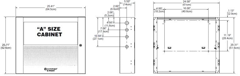NOTIFIER CAB-5 FACP Cabinets - Fox Valley Fire & Safety