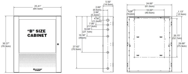 NOTIFIER CAB-5 FACP Cabinets - Fox Valley Fire & Safety