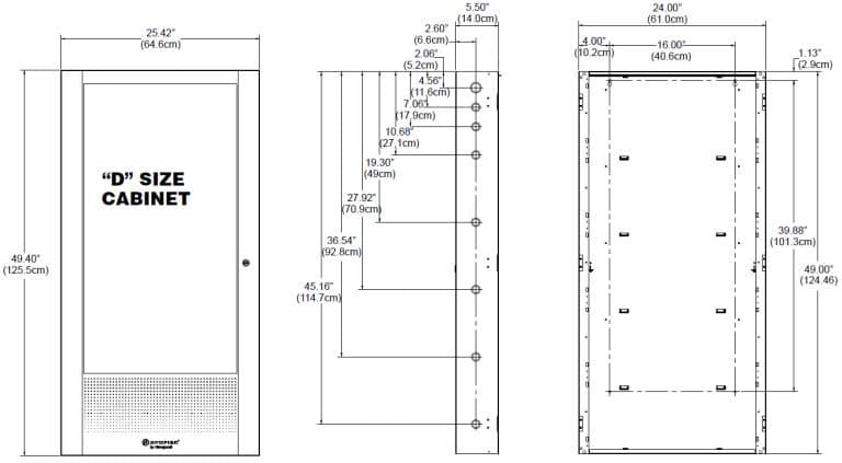 NOTIFIER CAB-5 FACP Cabinets - Fox Valley Fire & Safety