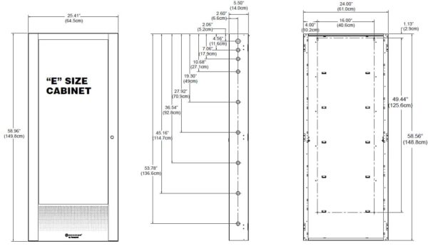 NOTIFIER CAB-5 FACP Cabinets - Fox Valley Fire & Safety